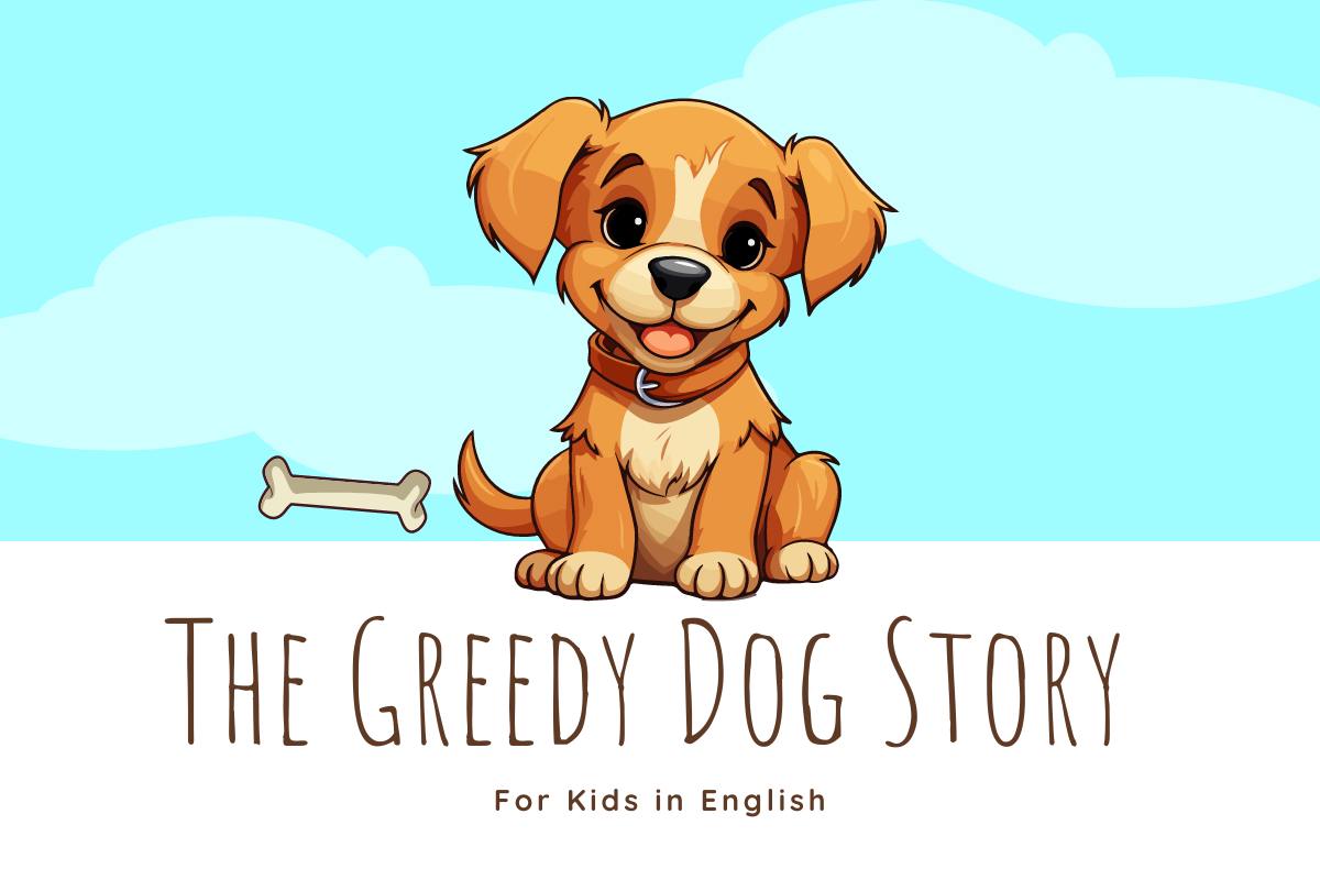 The Greedy Dog Story For Kids in English - English story The Greedy Dog Story For Kids in English - English story